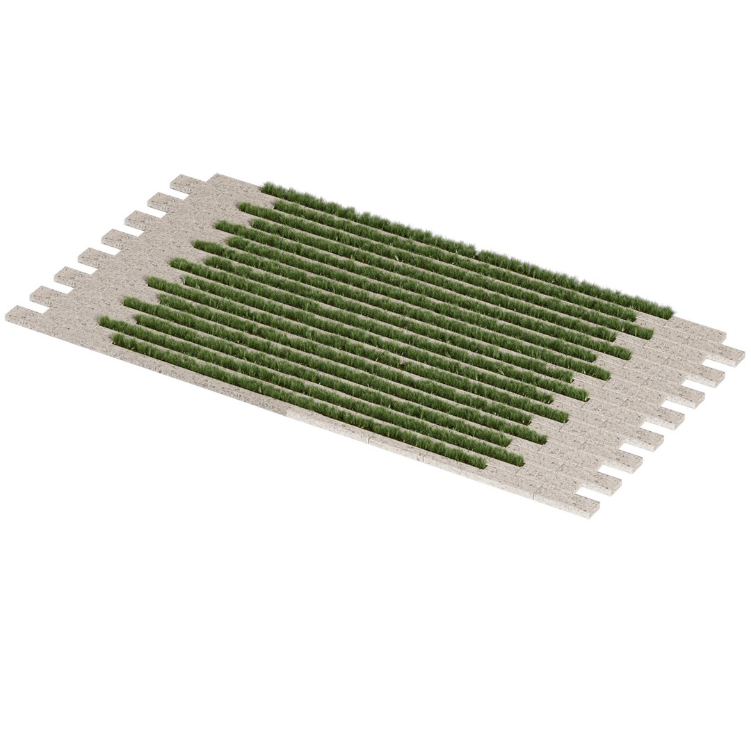 Collection Plant Vol 602 - Grass - Ground - Scatter 3D Model ...
