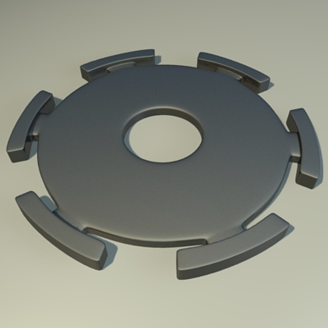 Metal Component 3d Dxf