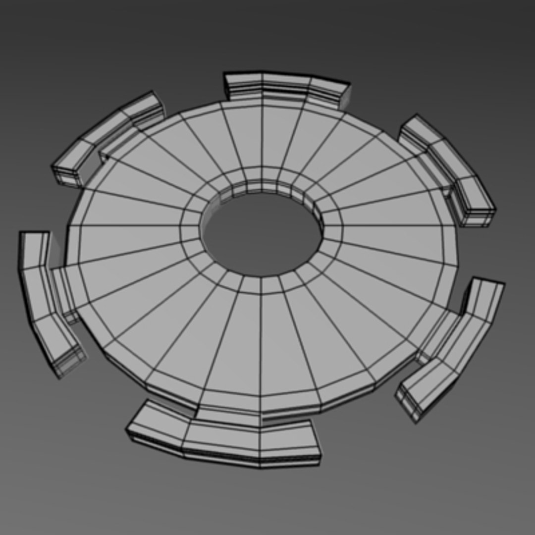 Metal Component 3d Dxf