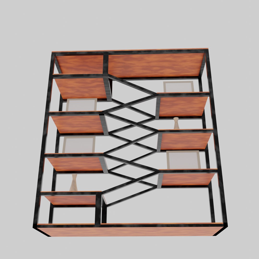 3D Model Low Poly Rack - TurboSquid 2151275