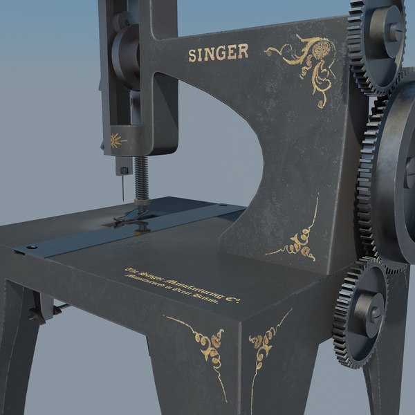 3D singer machines sewing - TurboSquid 1635606
