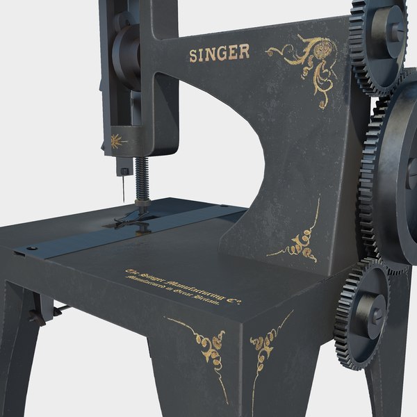 3D singer machines sewing - TurboSquid 1635606
