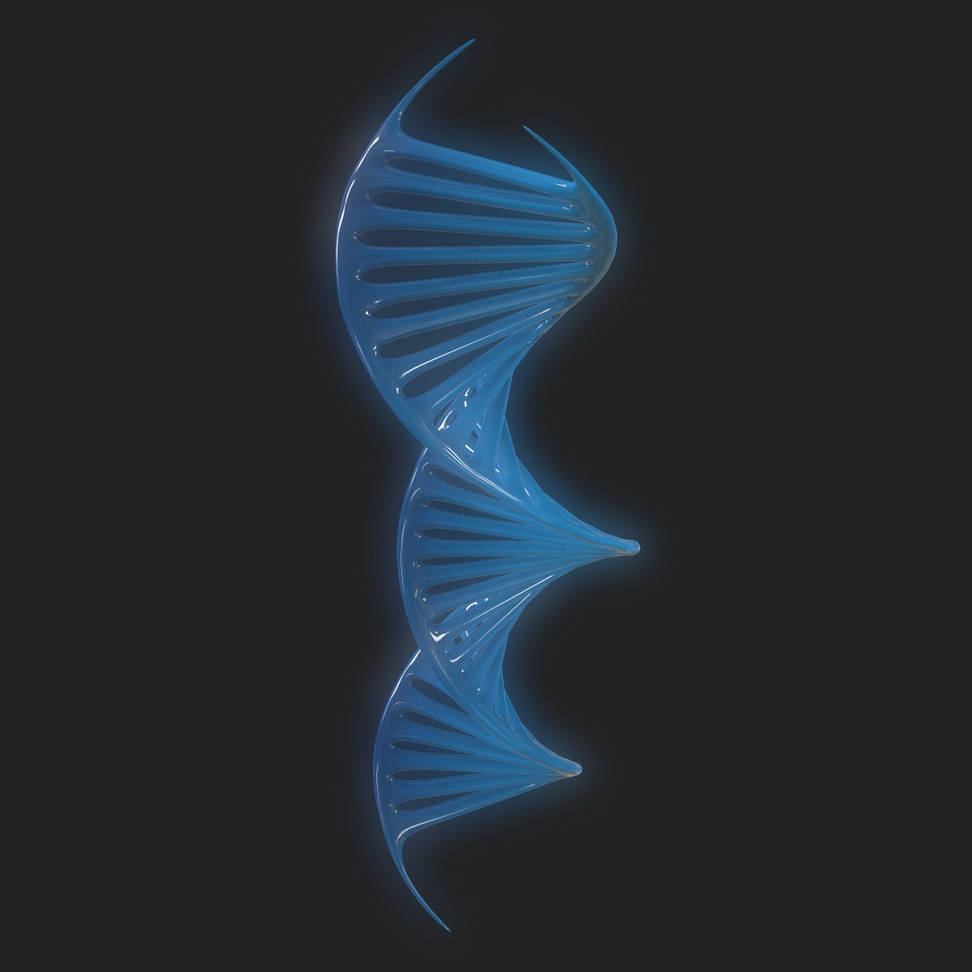 Dna science helix 3D model - TurboSquid 1430283