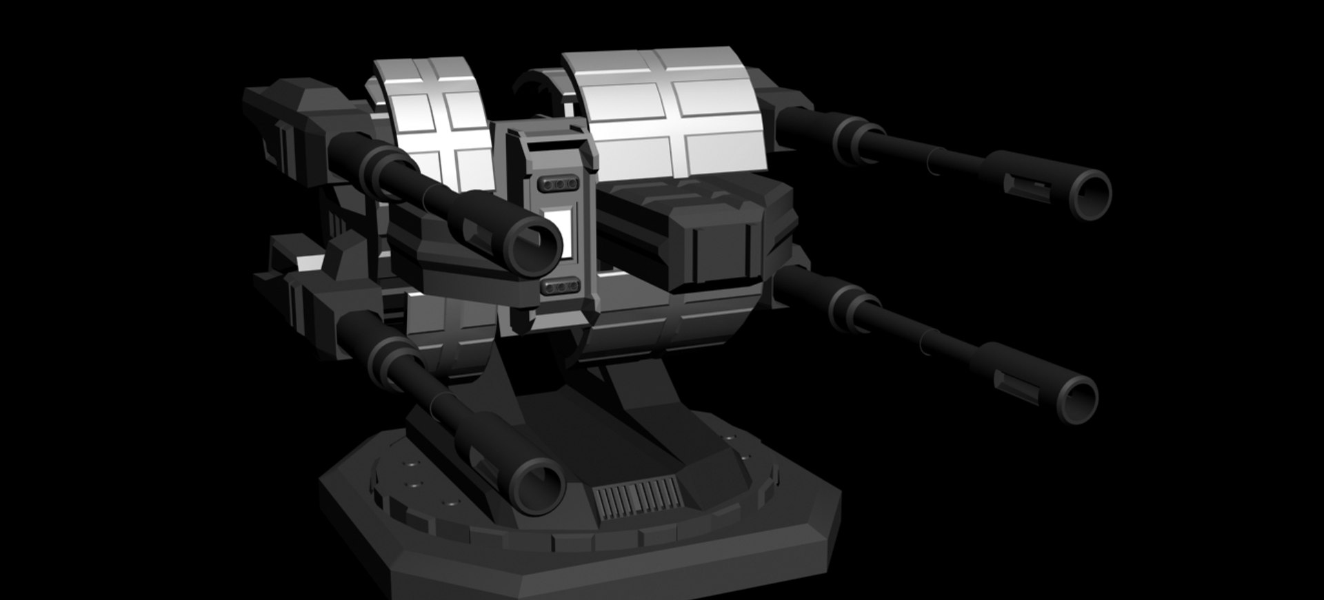 Defensive Guns Ciws 3d Model