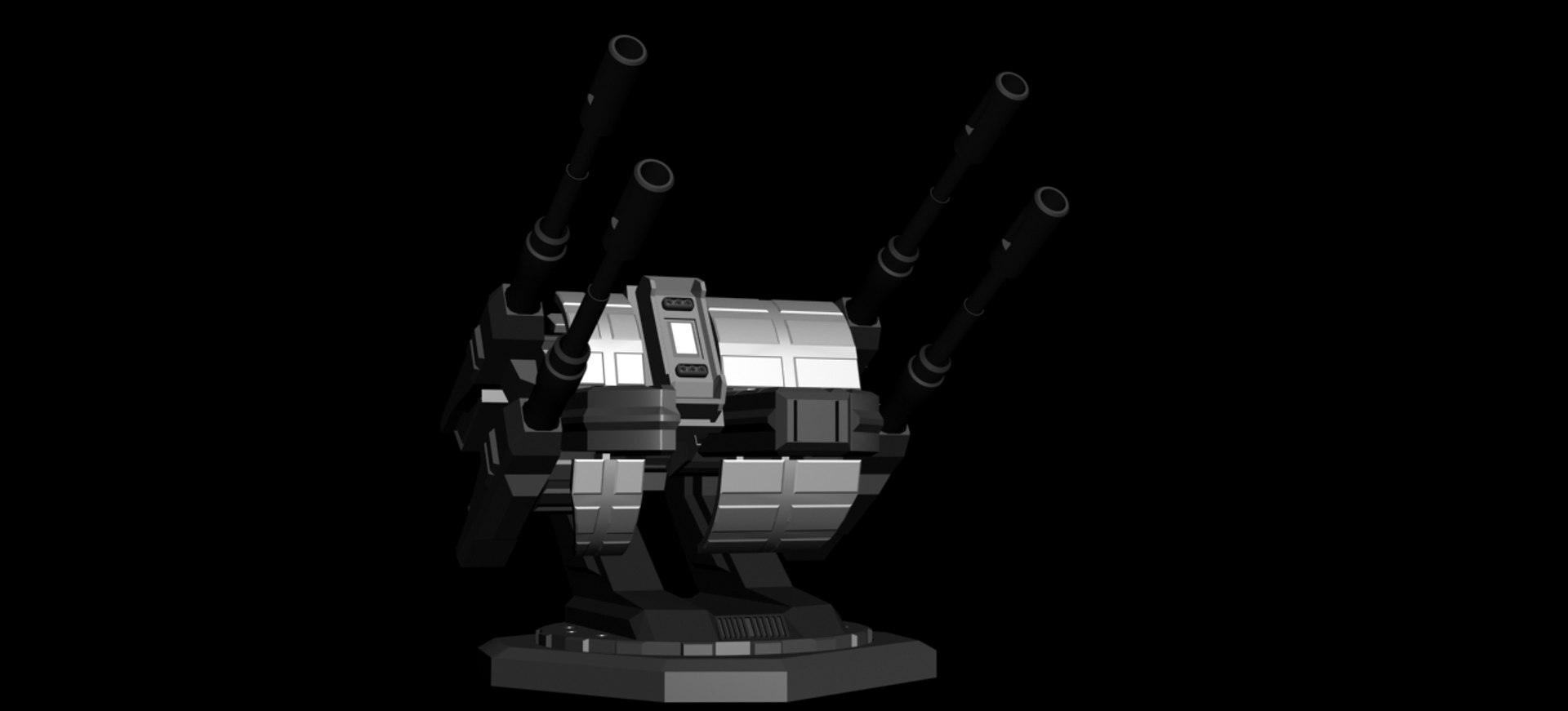 Defensive Guns Ciws 3d Model