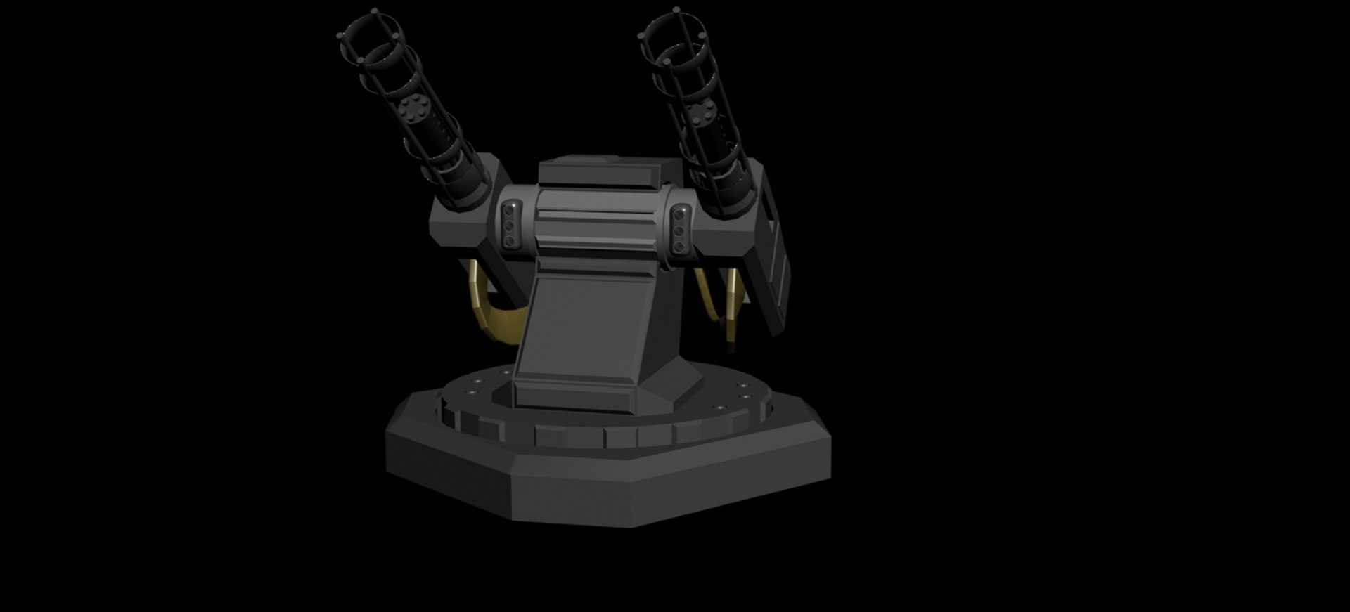 Defensive Guns Ciws 3d Model