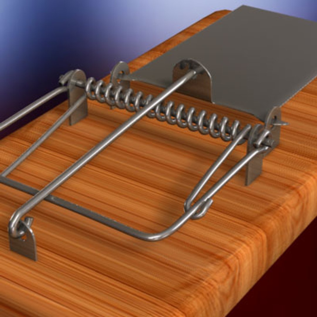 Mouse Trap 3d Model