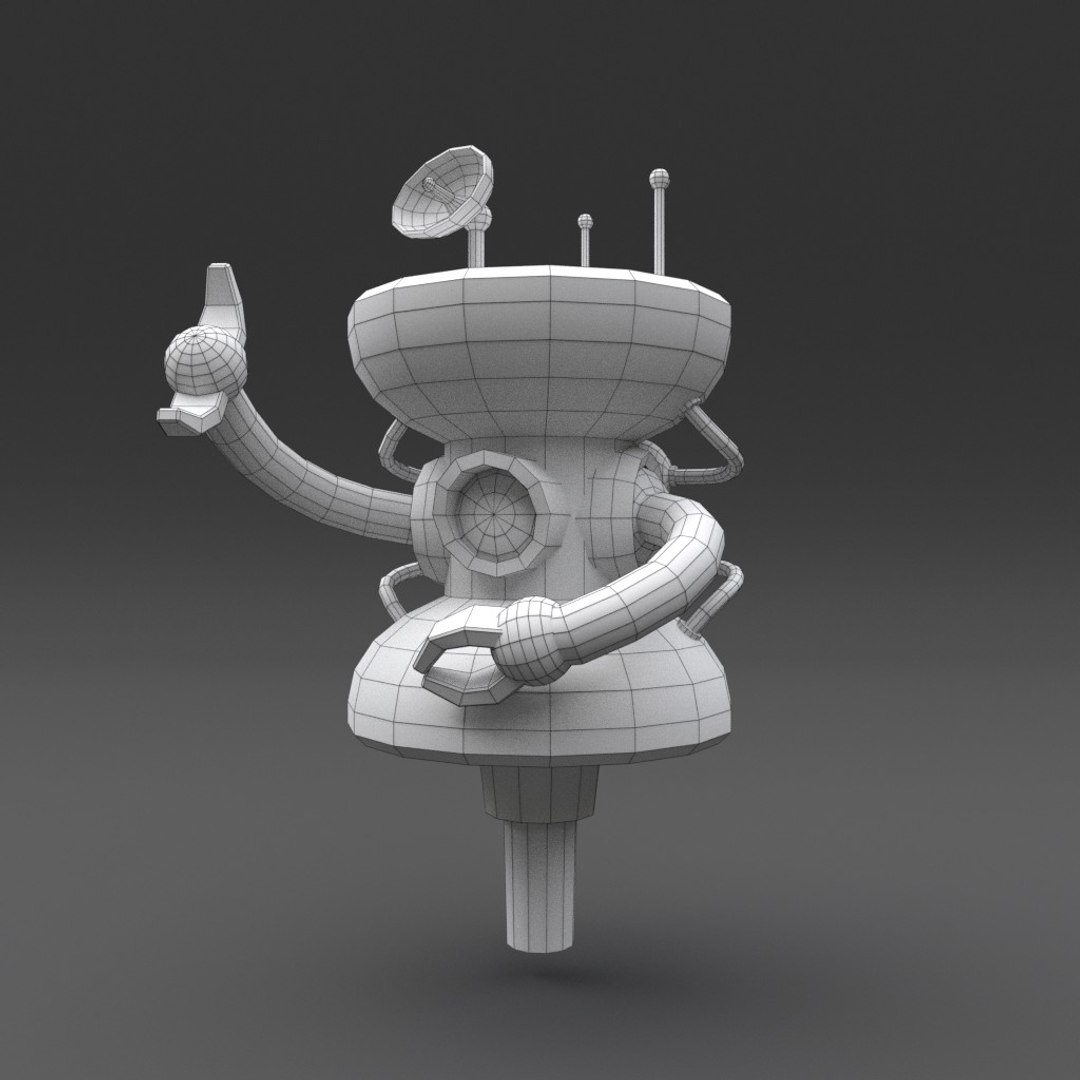 3D robot blender rigged - TurboSquid 1288402