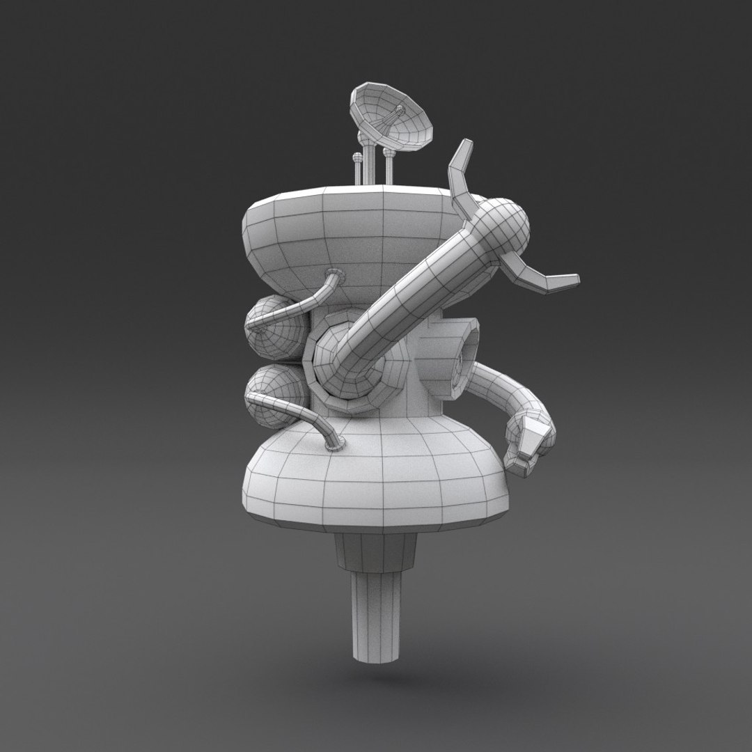 3D robot blender rigged - TurboSquid 1288402