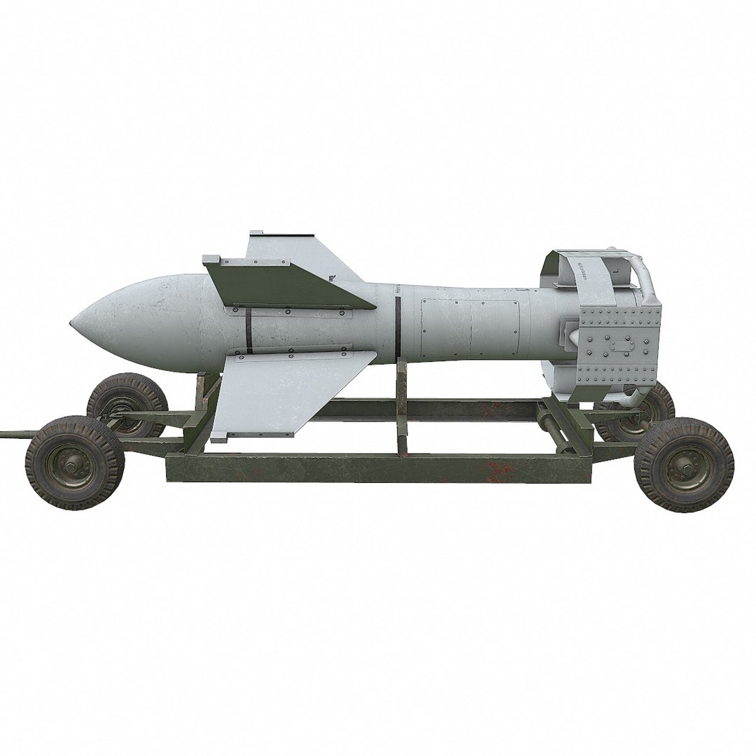 Ww2 German Pc1400x Fritz-x 3d Model