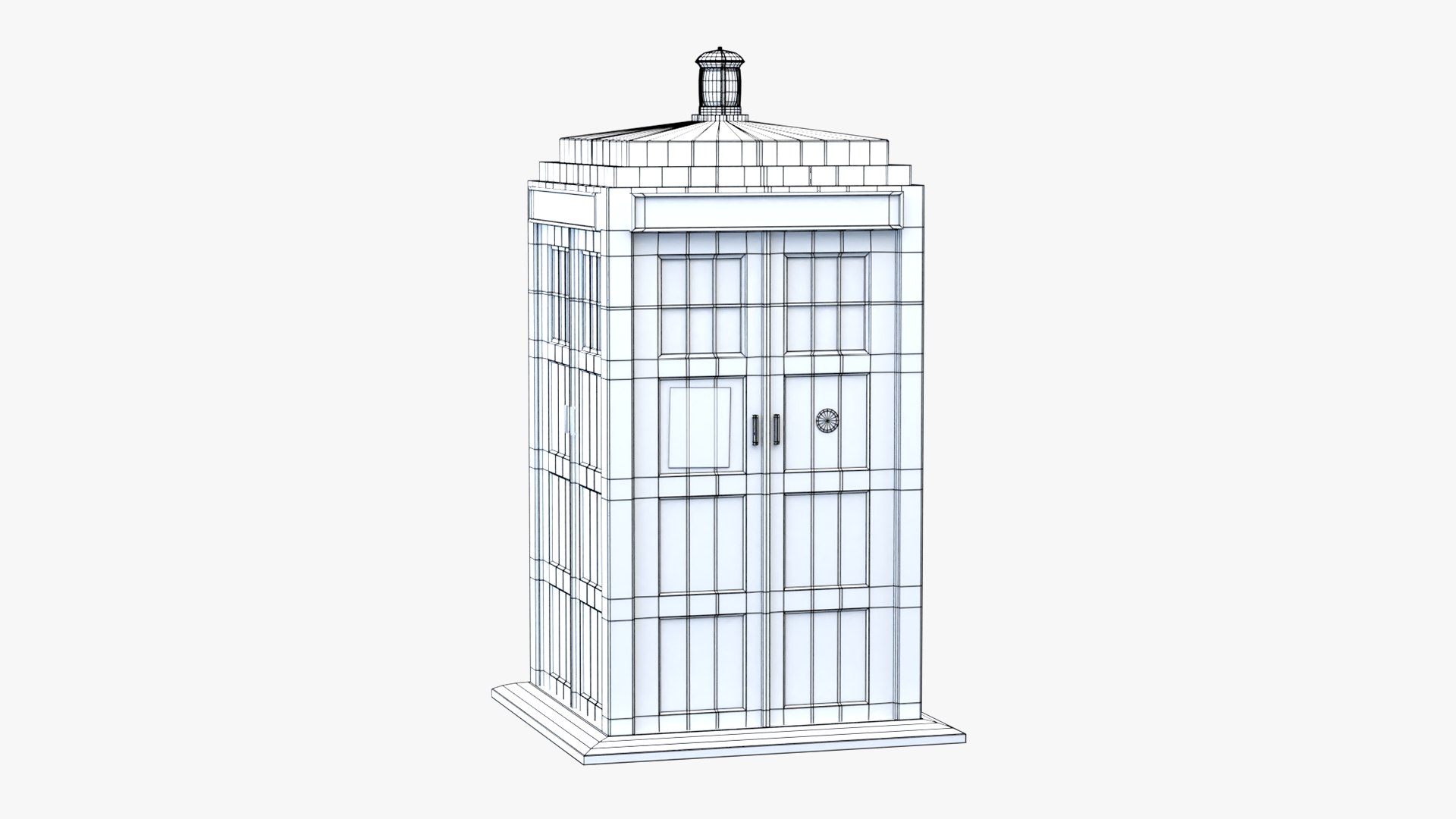 The Tardis 3D Model - TurboSquid 1736853