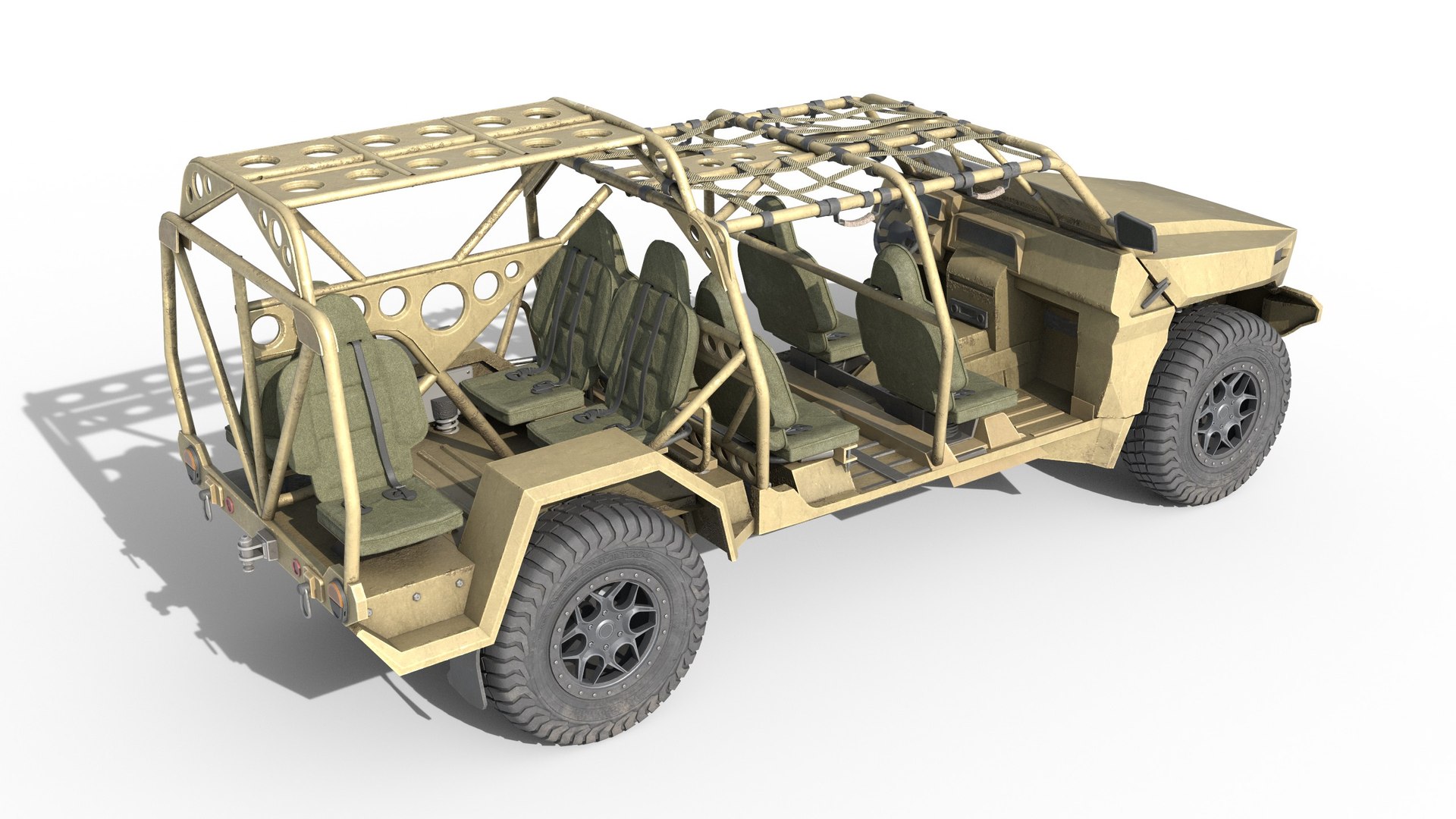5 Military Vehicles Collection V2 3D Model - TurboSquid 2244197