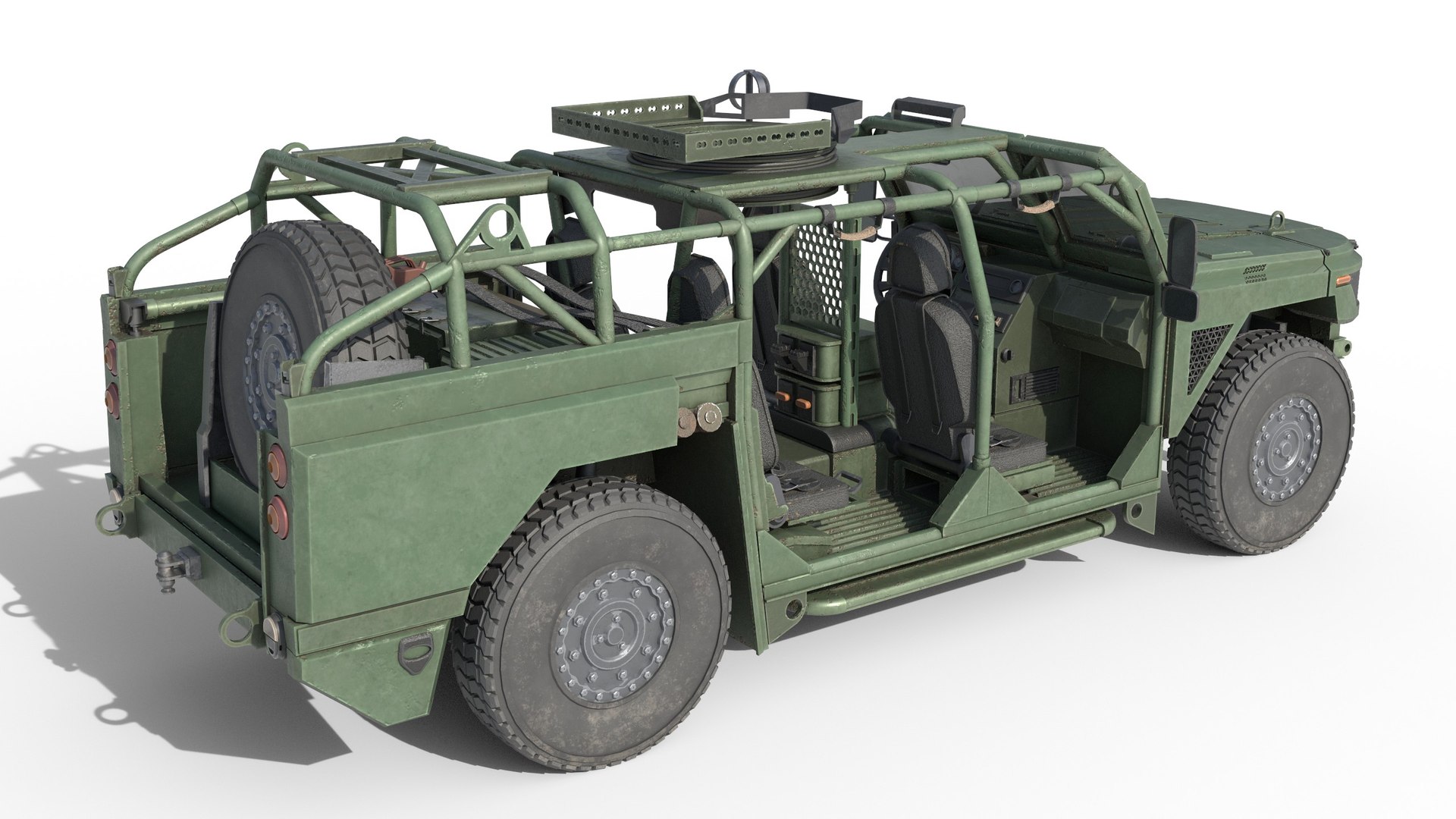 5 Military Vehicles Collection V2 3D Model - TurboSquid 2244197