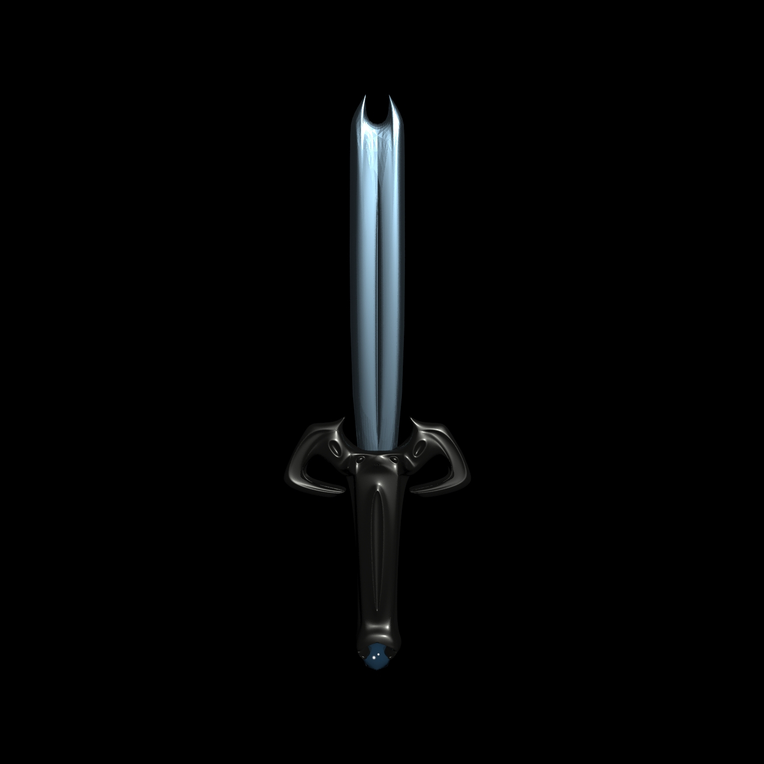 3D one-handed sword blade model - TurboSquid 1229344