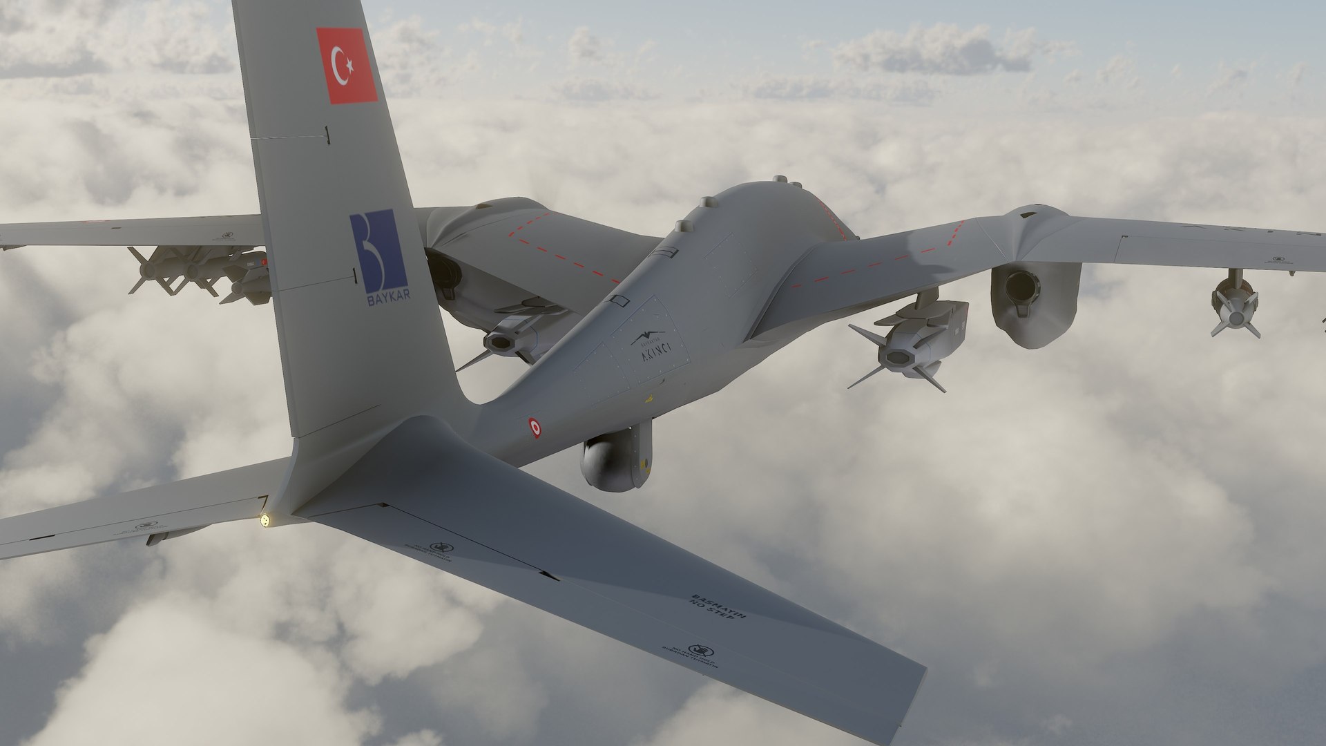 Turkish Drone Collection Siha Iha Tiha 3D Model - TurboSquid 2014354