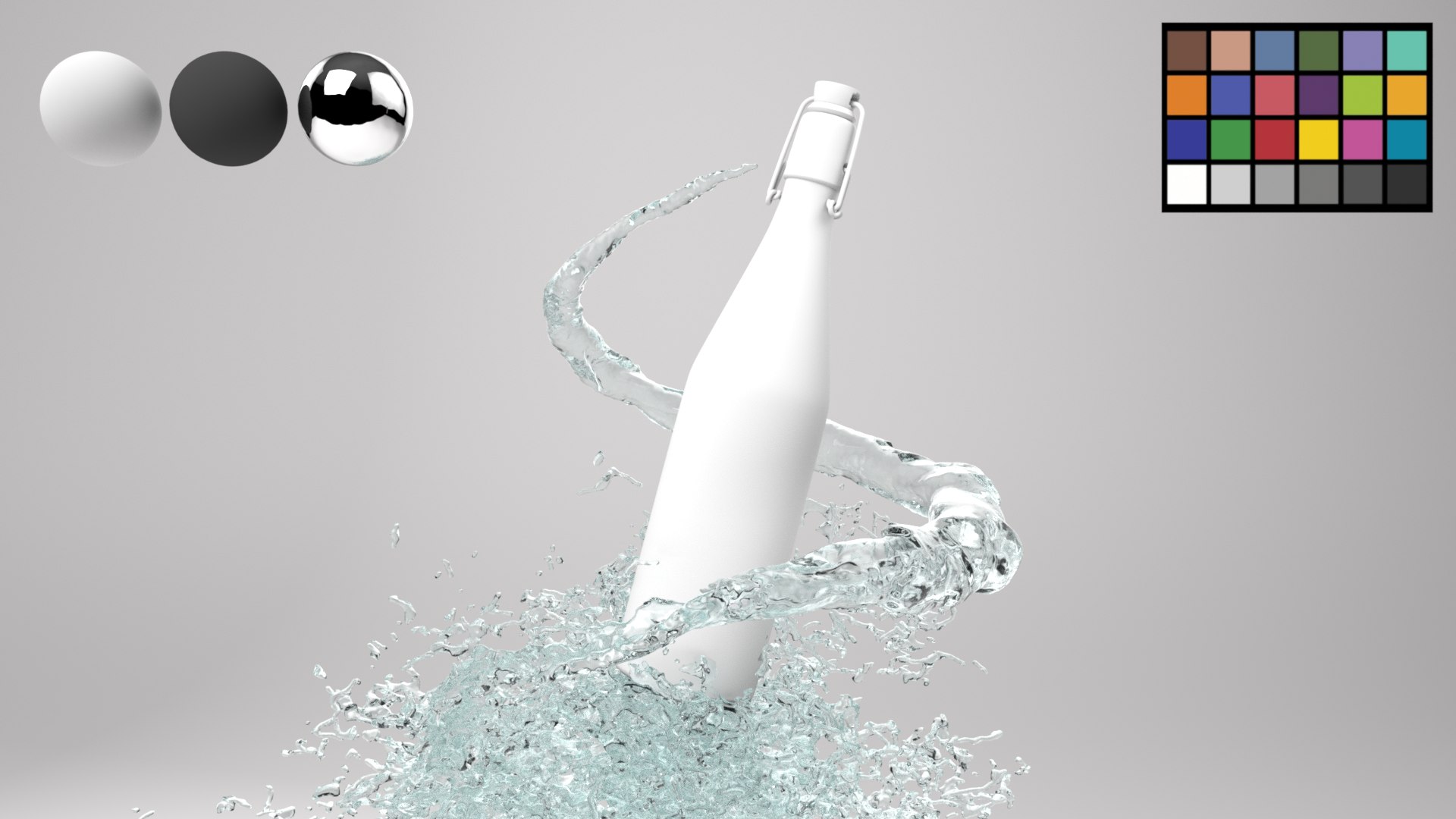 3D Liquid Splash Model - TurboSquid 1893853