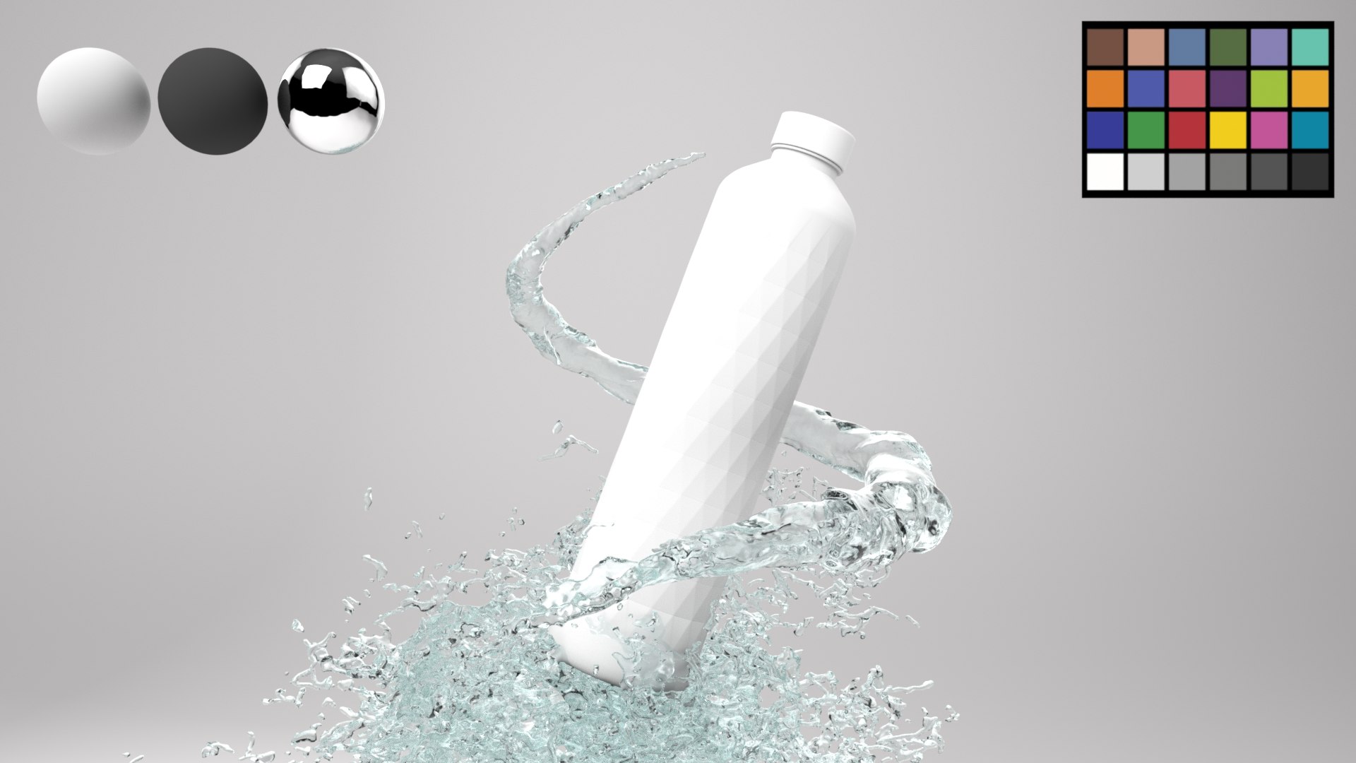 3D Liquid Splash Model - TurboSquid 1893853