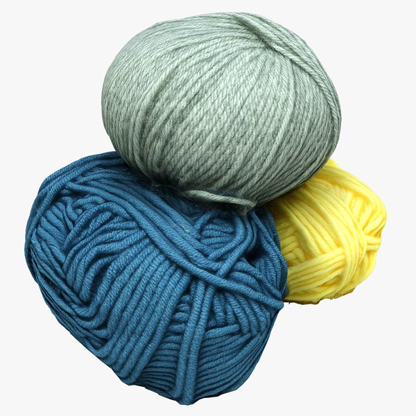 3D balls wool model - TurboSquid 1484723