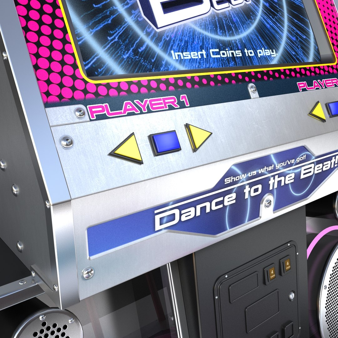 3d Arcade Dance Model