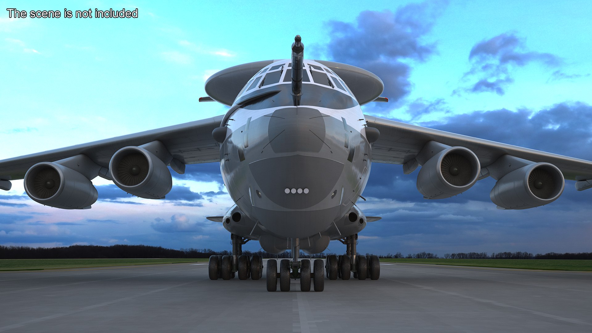3D Model Beriev A 50 Rigged For Maya - TurboSquid 2408199