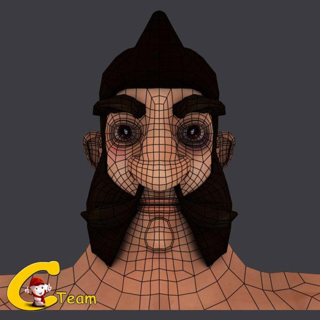 3d Model Of Boxing Man