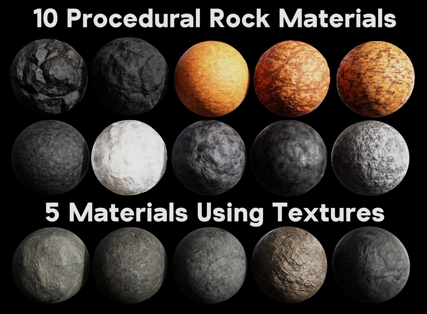 Rock Generator - Geometry Nodes 3D - TurboSquid 2182141