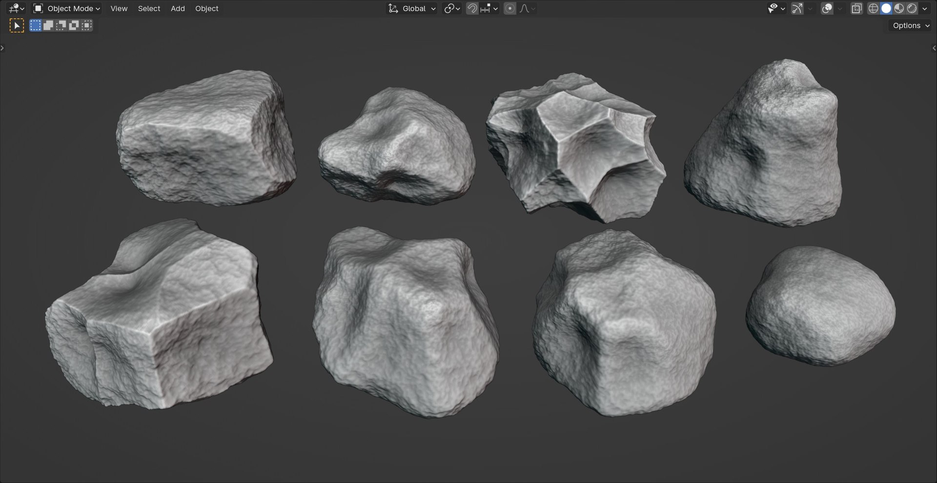 Rock Generator - Geometry Nodes 3D - TurboSquid 2182141