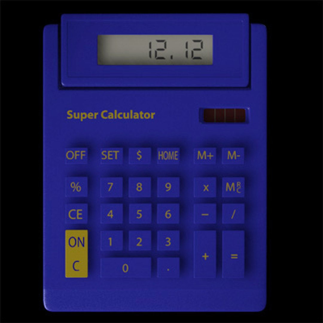 3d C4d Supercalculator
