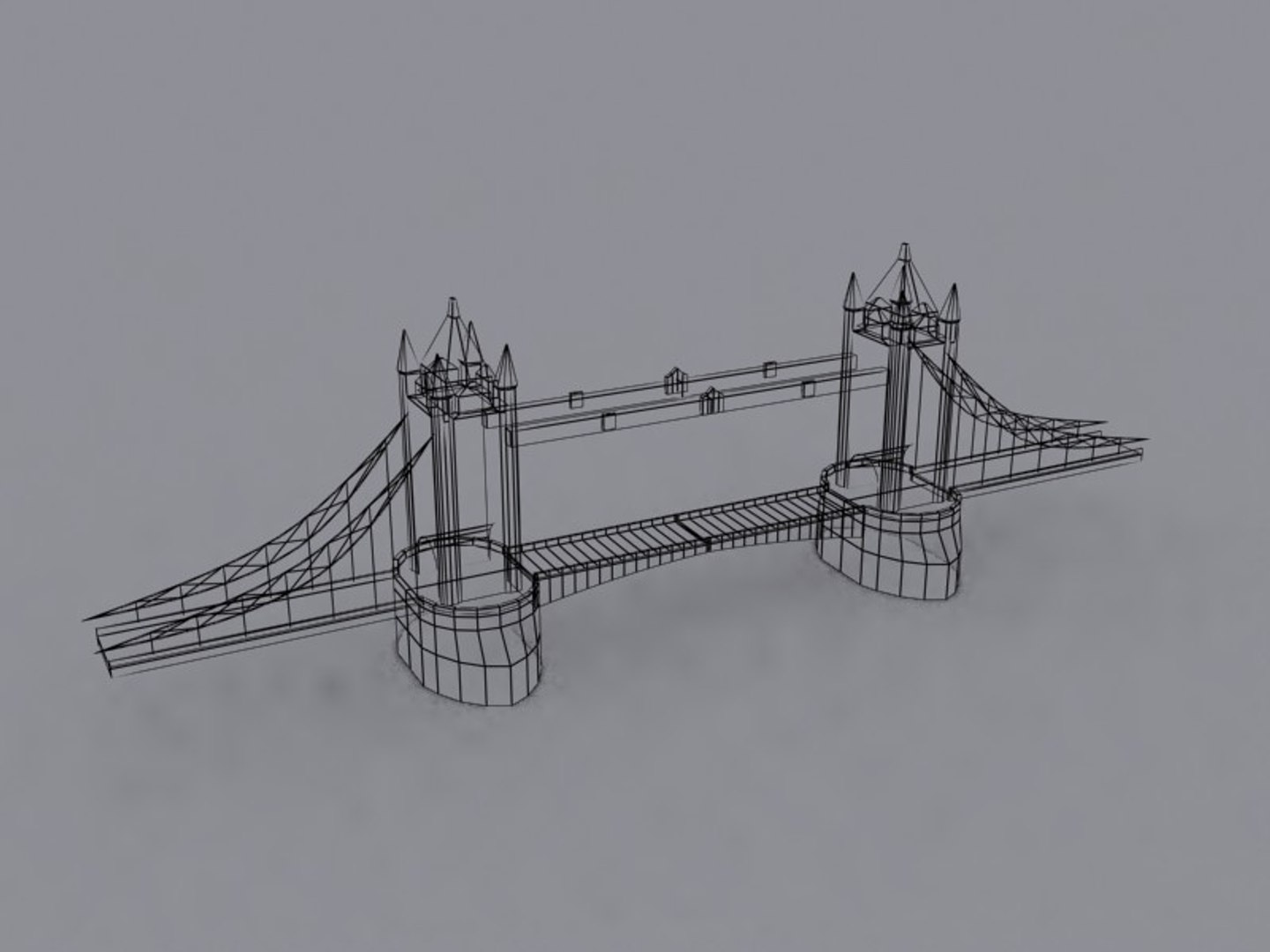 Tower Bridge 3d Max