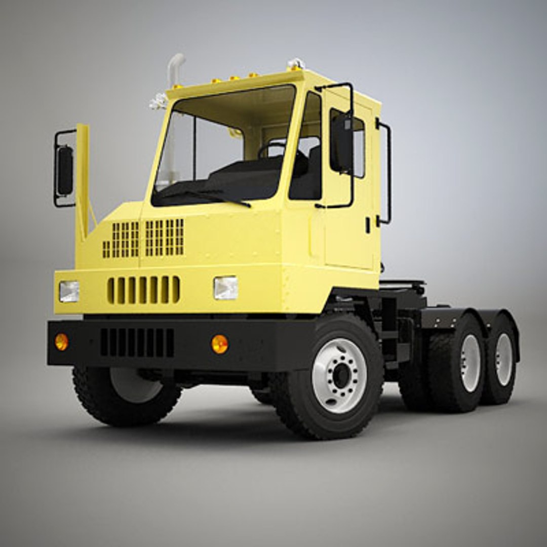 Yard Tractor 3d Model