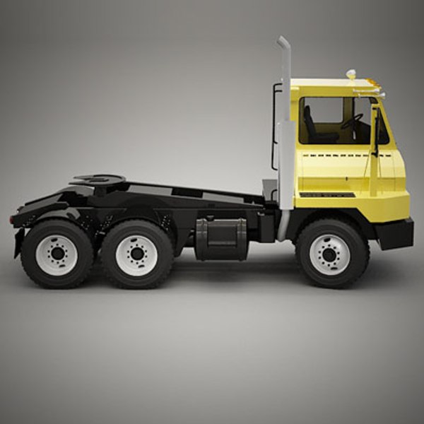modelo 3d Yard Tractor 6x4 - TurboSquid 500043