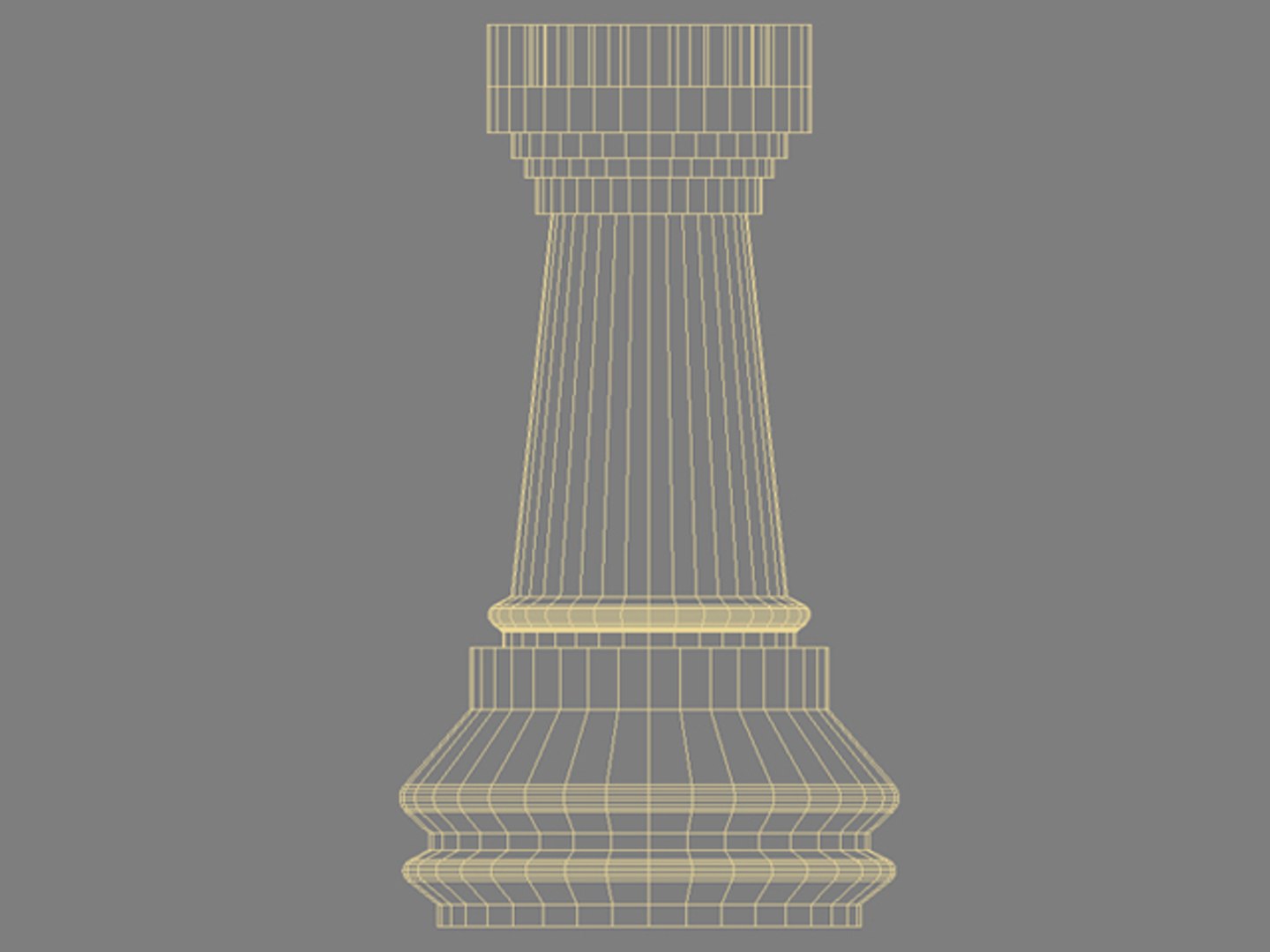Chess Rook 3d Max