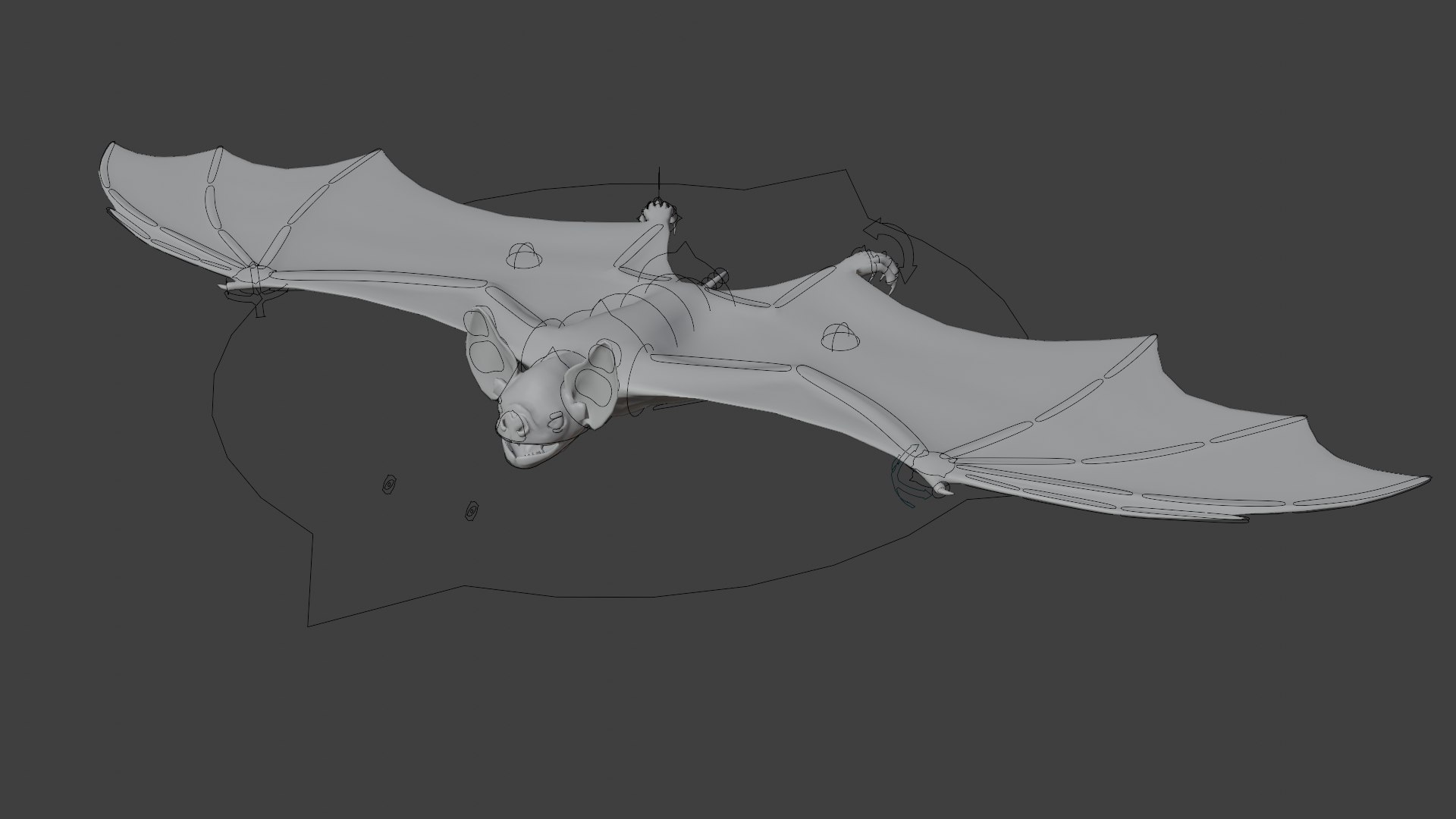Realistic vampire bat animations 3D model - TurboSquid 1700904