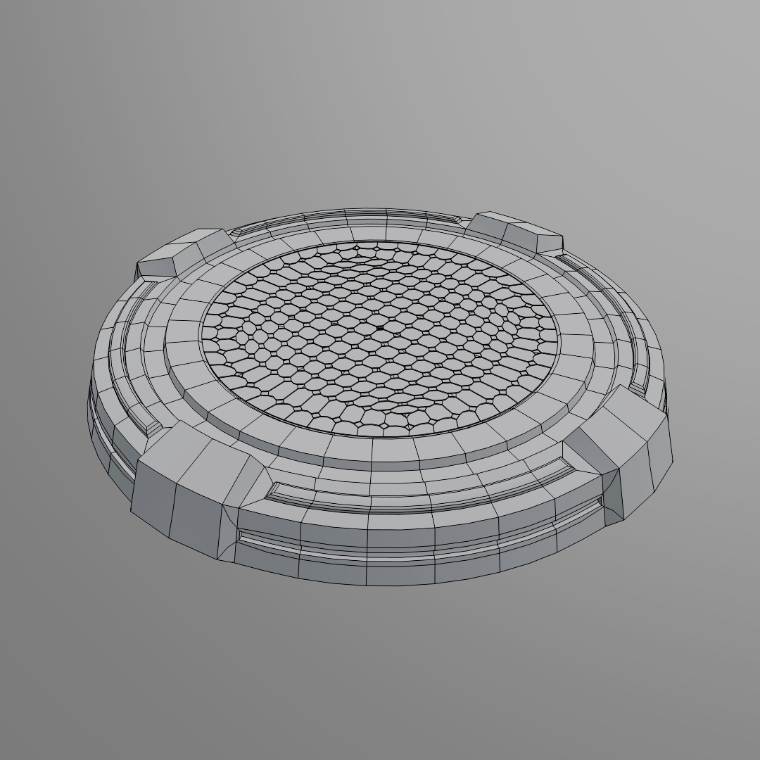 Free 3D scifi pedestal model - TurboSquid 1373706