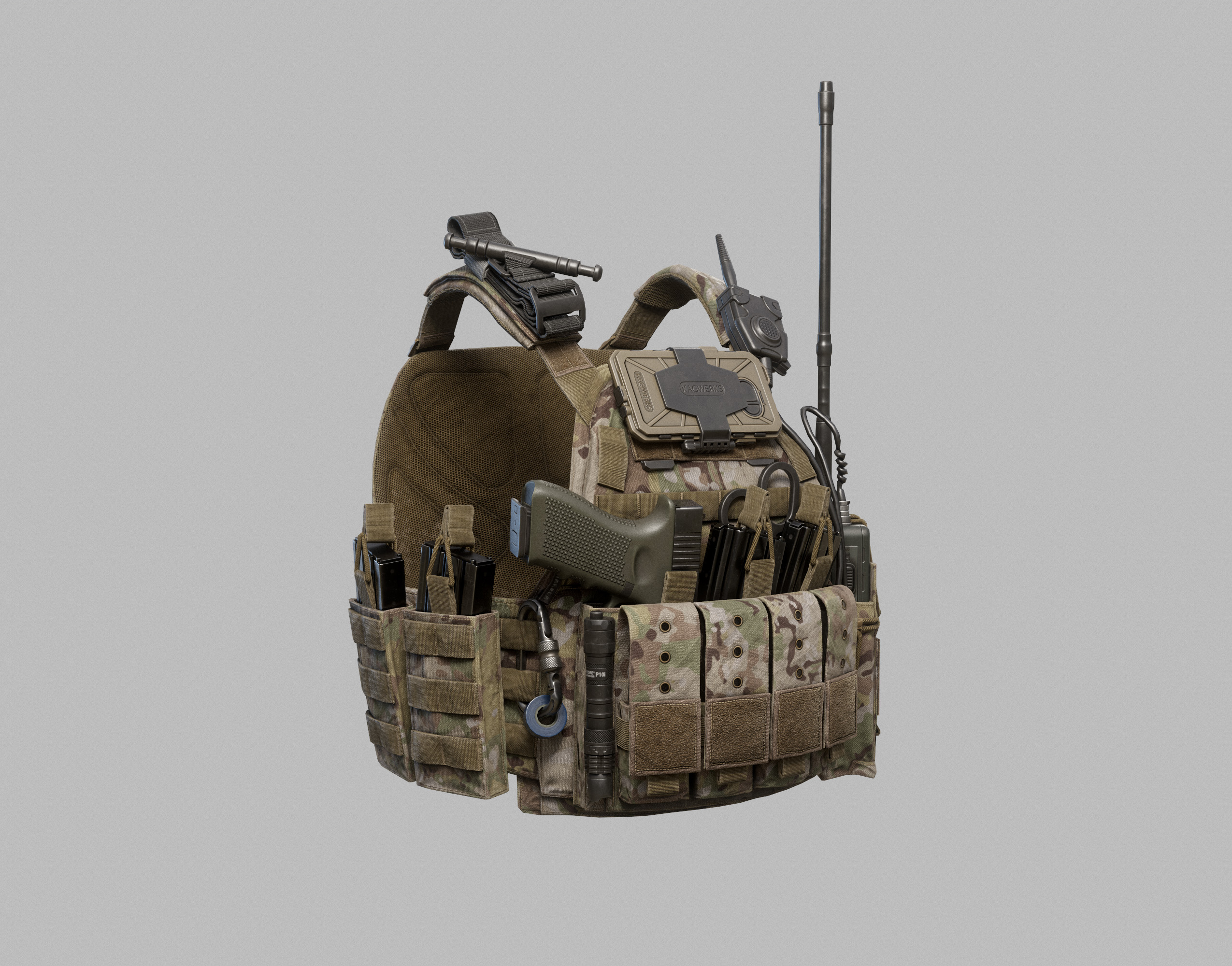 Tactical Vest model - TurboSquid 1959501