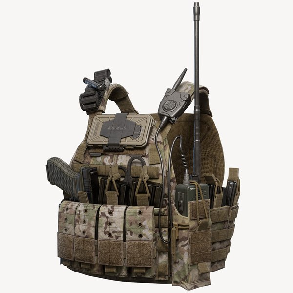 Tactical Vest 3D 모델 - TurboSquid 1959501