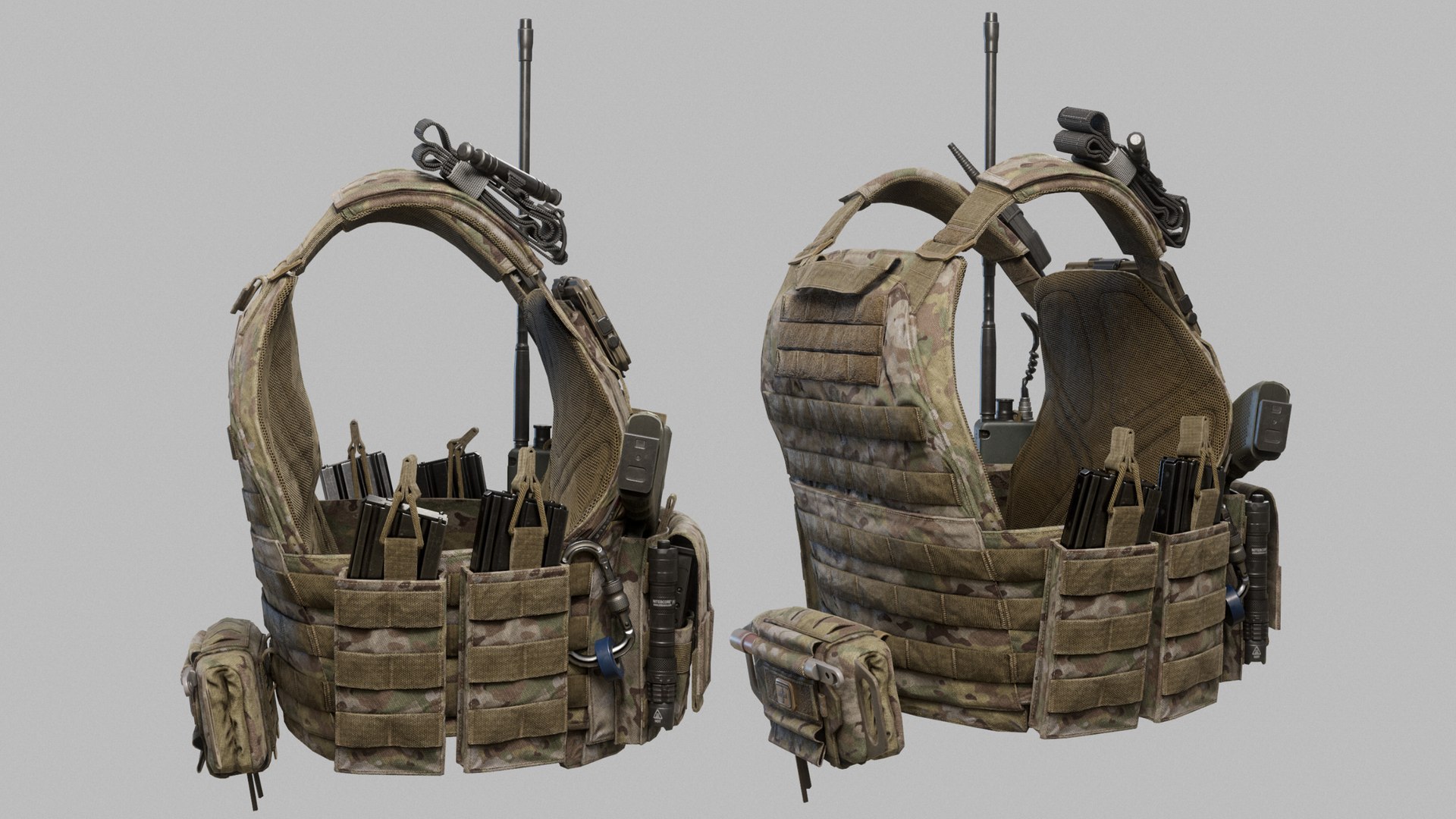 Tactical Vest Model - TurboSquid 1959501