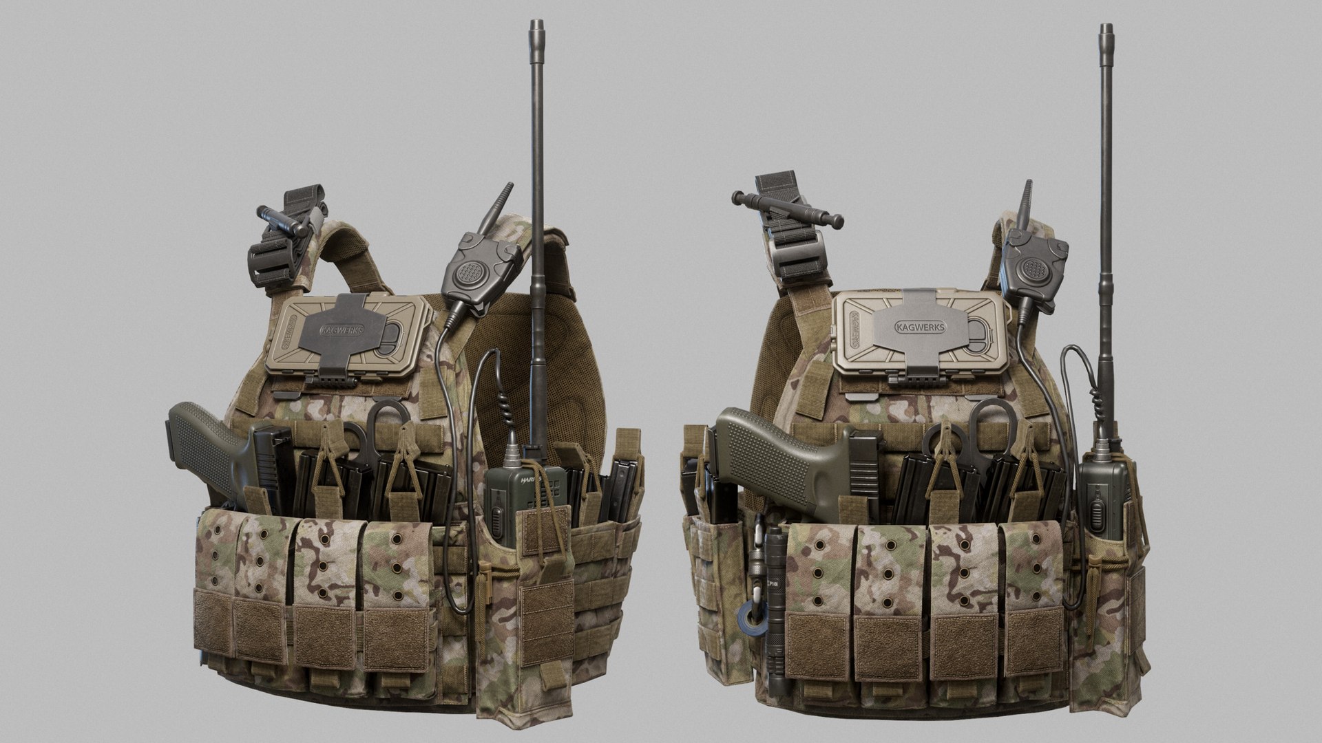 Tactical Vest Model - TurboSquid 1959501