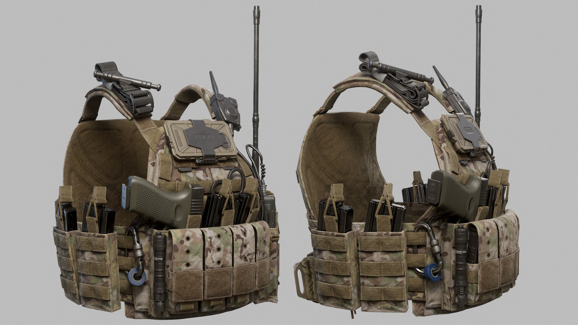 Tactical Vest Model - TurboSquid 1959501