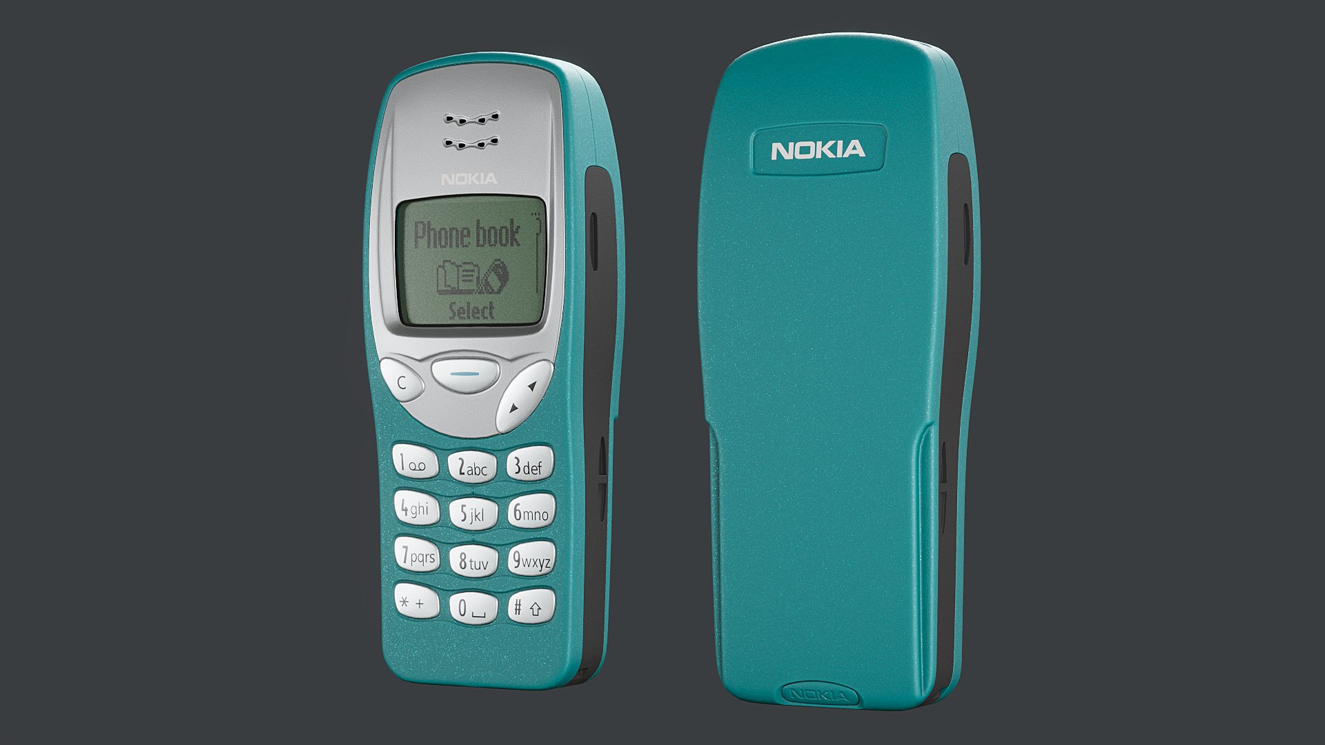 3D Model Nokia 3210 PBR - TurboSquid 2207251