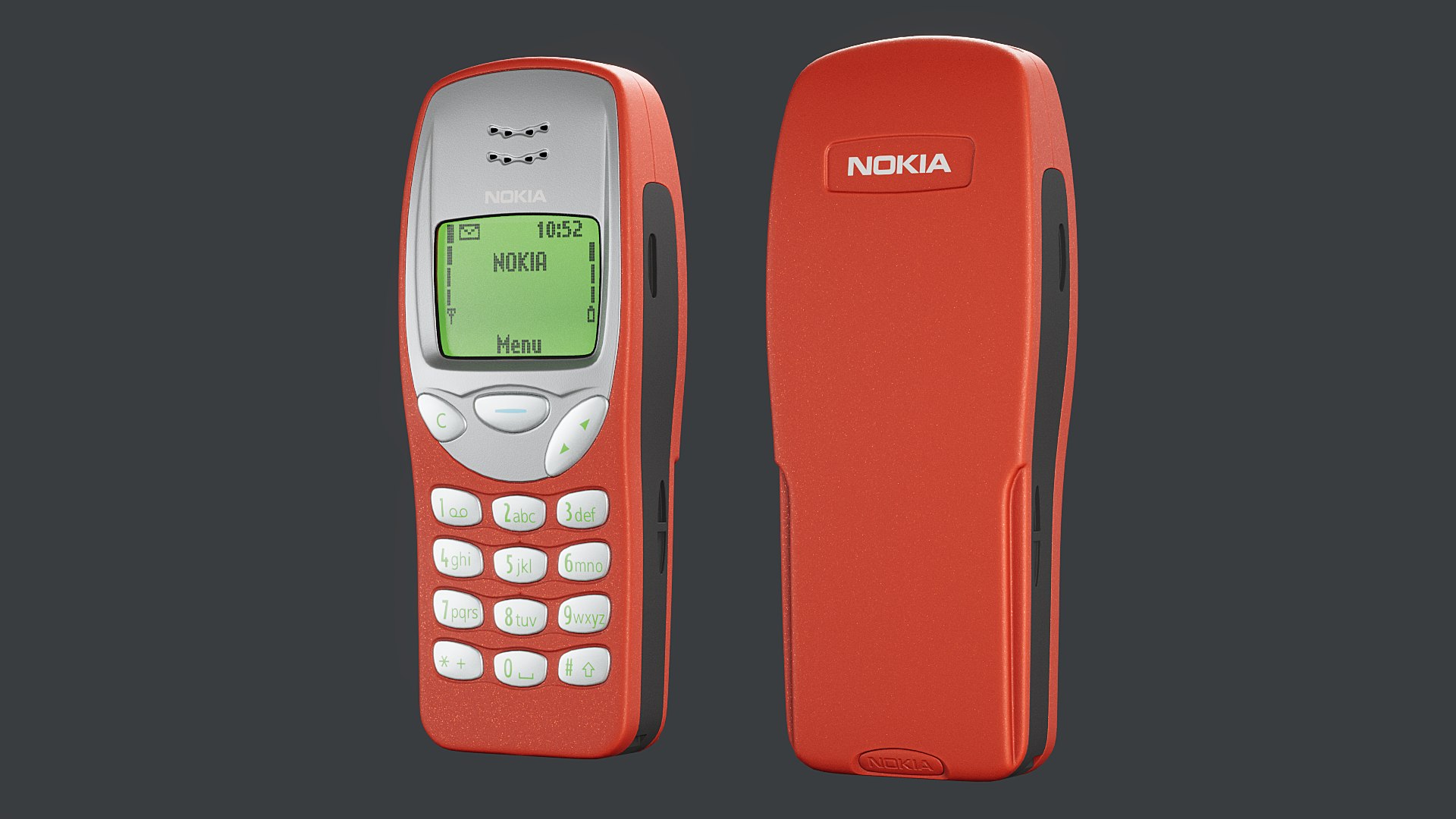 3D Model Nokia 3210 PBR - TurboSquid 2207251