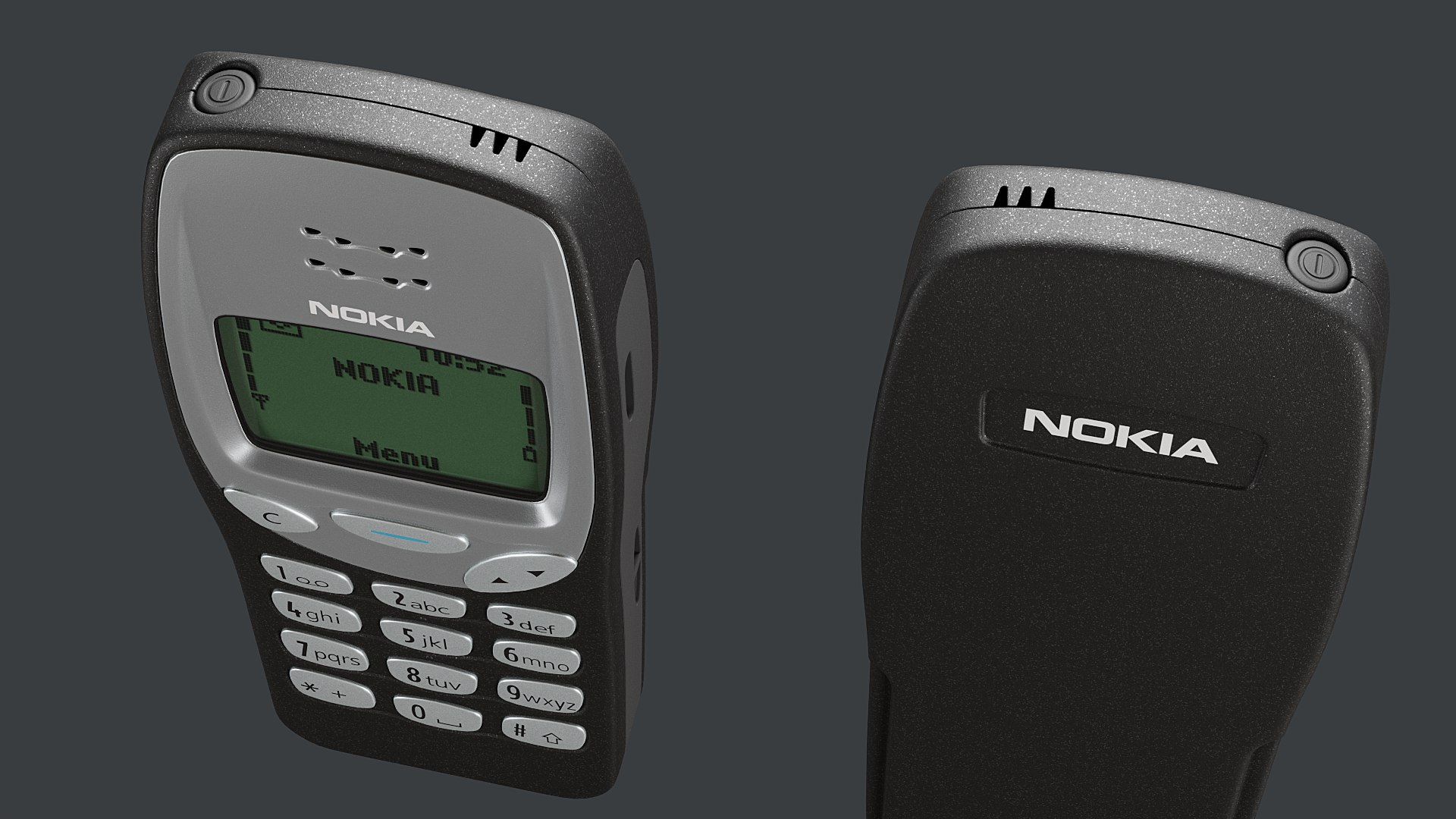 3D Model Nokia 3210 PBR - TurboSquid 2207251