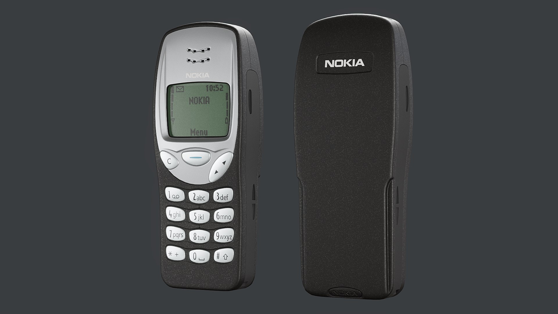 3D Model Nokia 3210 PBR - TurboSquid 2207251
