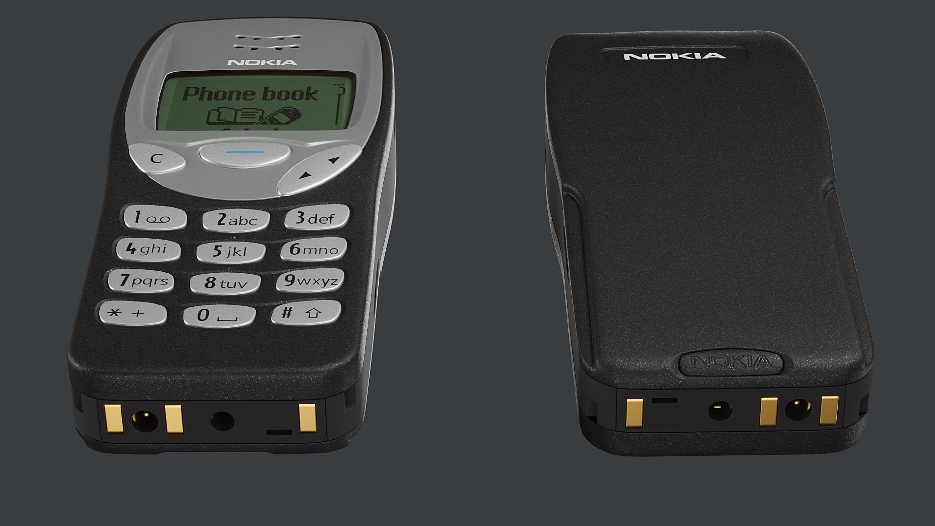 3D Model Nokia 3210 PBR - TurboSquid 2207251