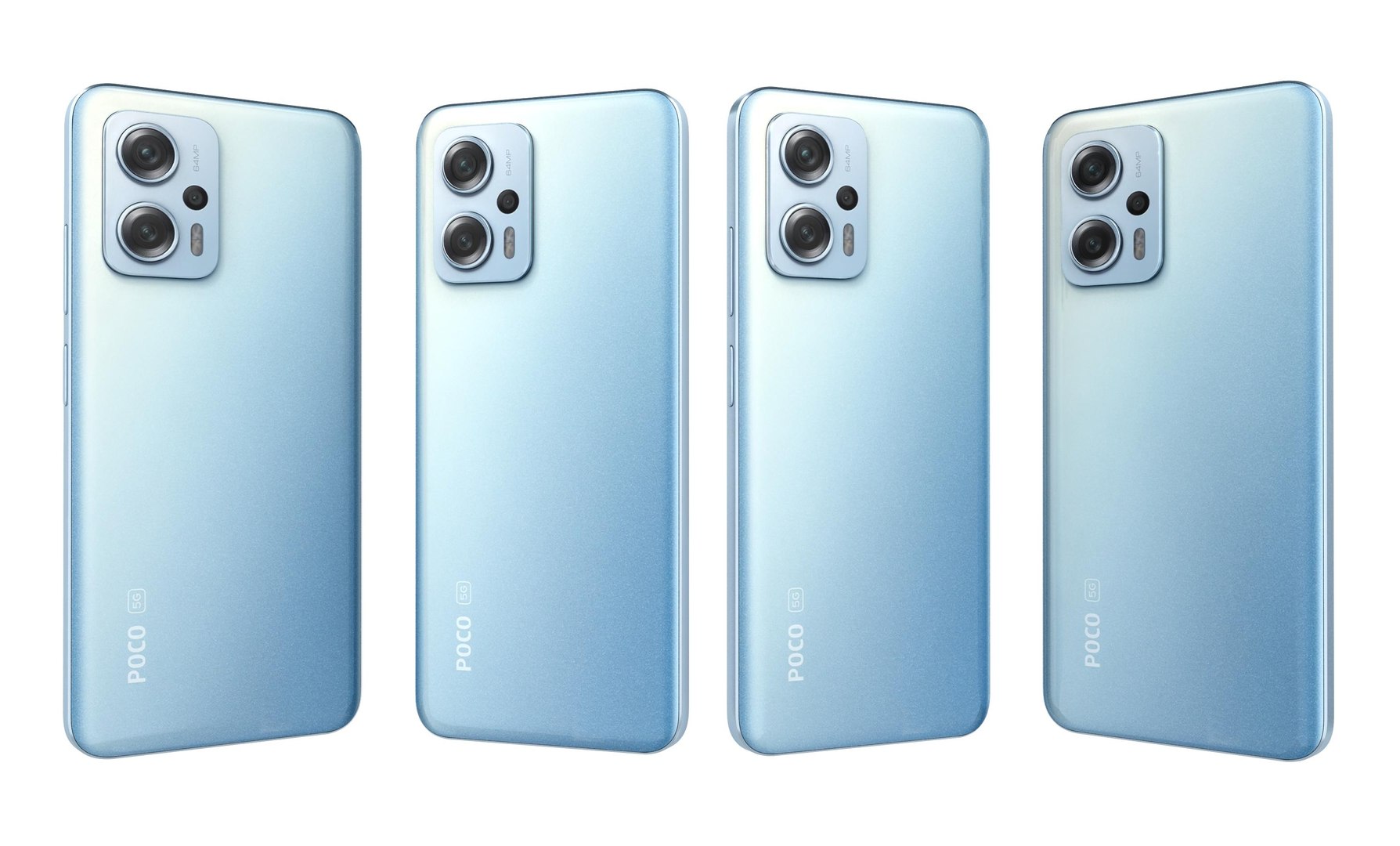 Xiaomi Poco X4 GT 5G Blue 3D Model - TurboSquid 1918183