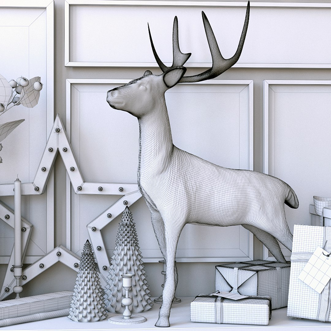 3D Model Set Poster Decor - TurboSquid 1663739