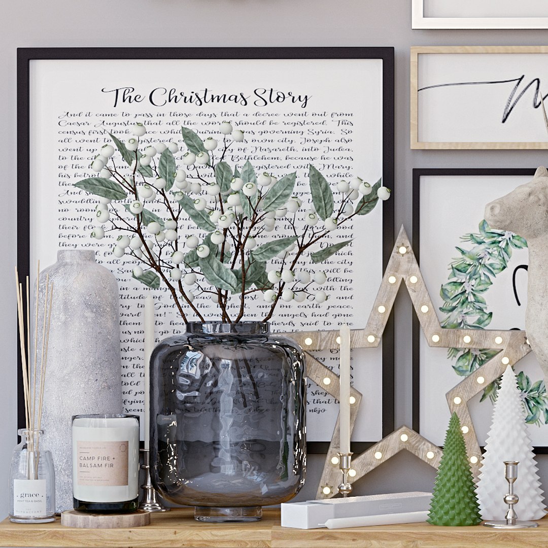 3D Model Set Poster Decor - TurboSquid 1663739