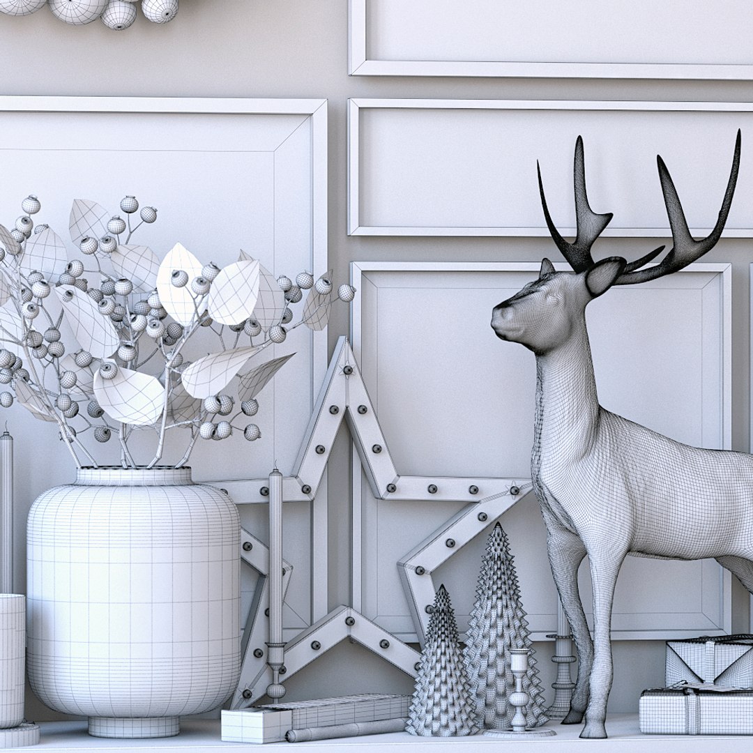 3D Model Set Poster Decor - TurboSquid 1663739