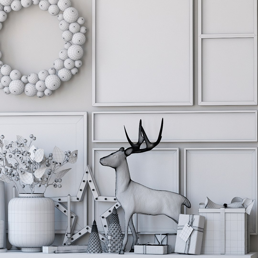 3D Model Set Poster Decor - TurboSquid 1663739