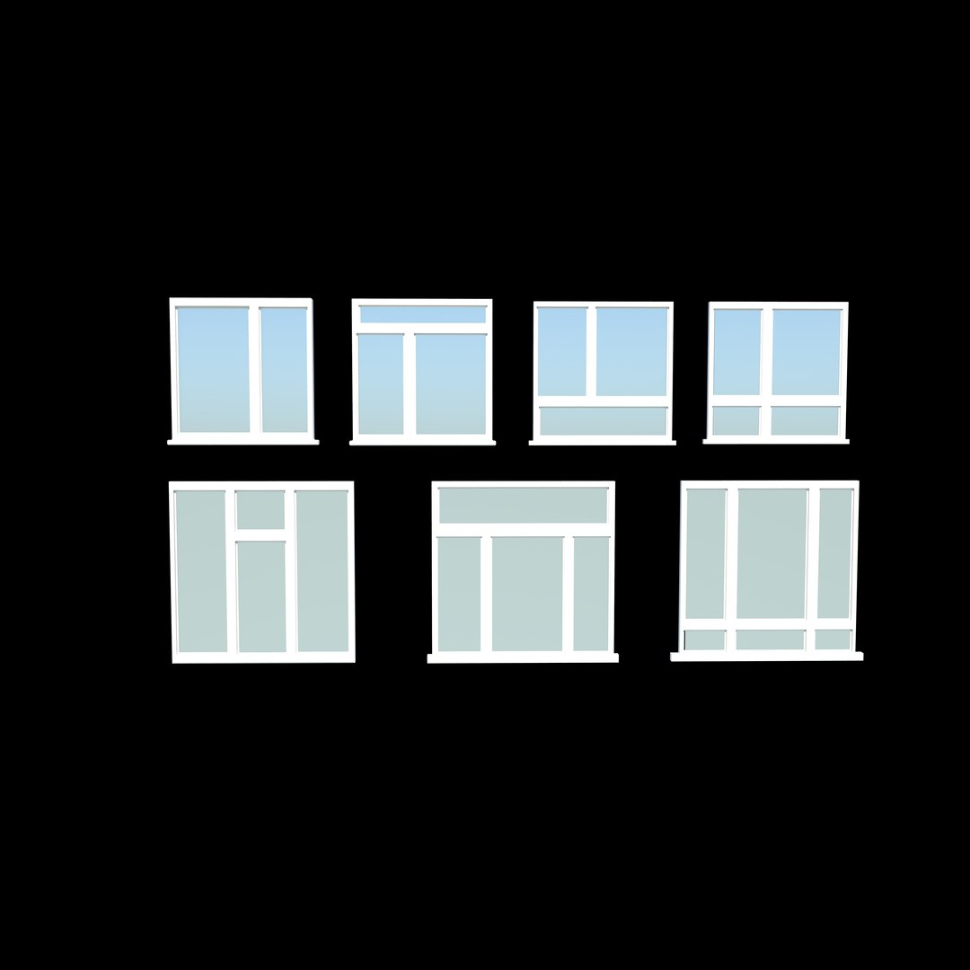 3D Windows 3D Model Model - TurboSquid 2363039